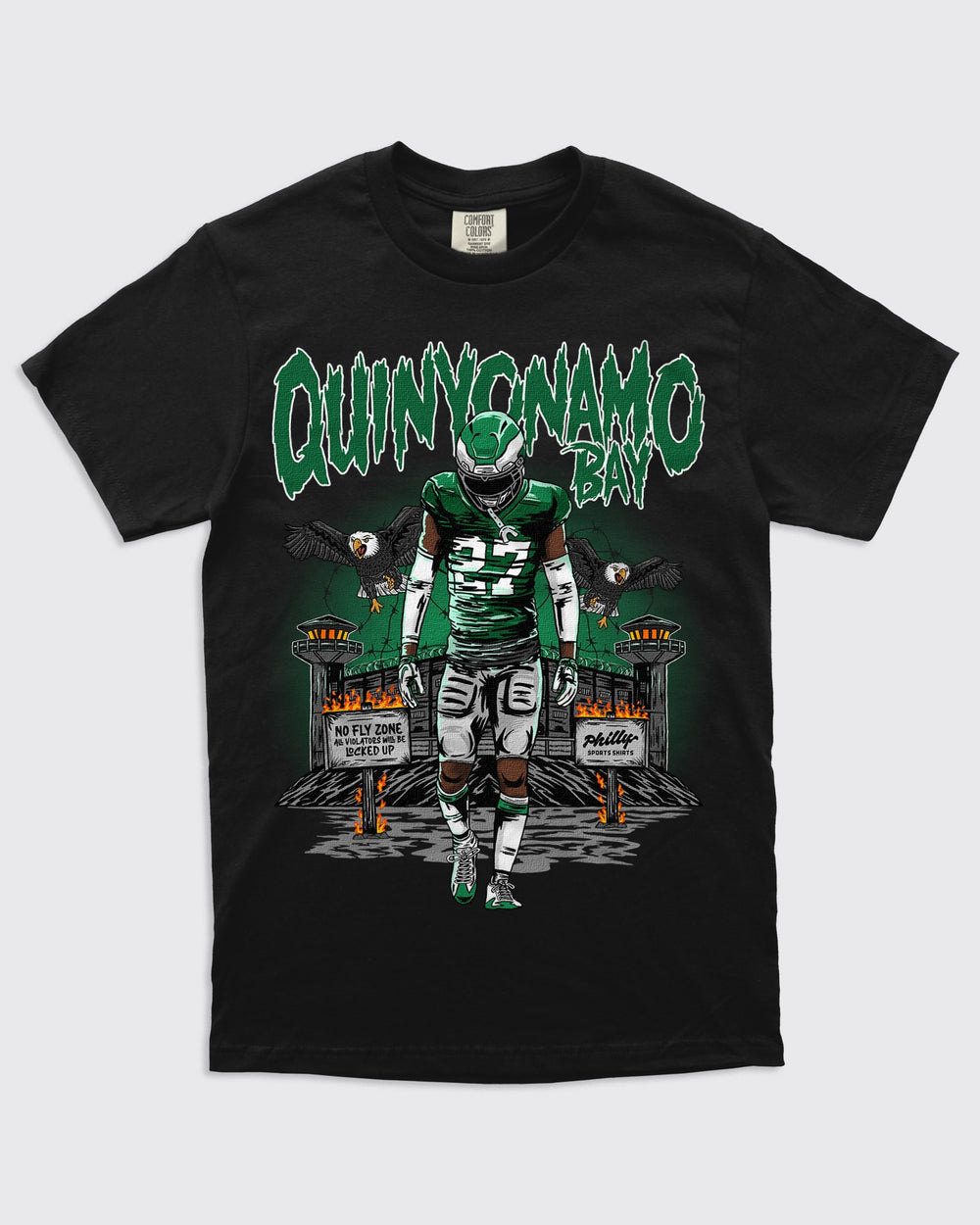 Quinyonamo Bay Shirt - Quinyon Mitchell - Philly Sports Shirts