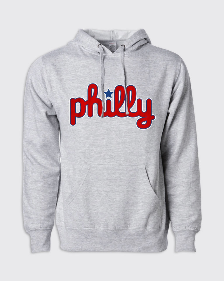 Philly Legendary Script Hoodie - Philly Sports Shirts